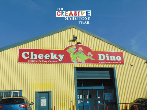 Trail 1 - Dino steps - The Creative Maidstone Trail